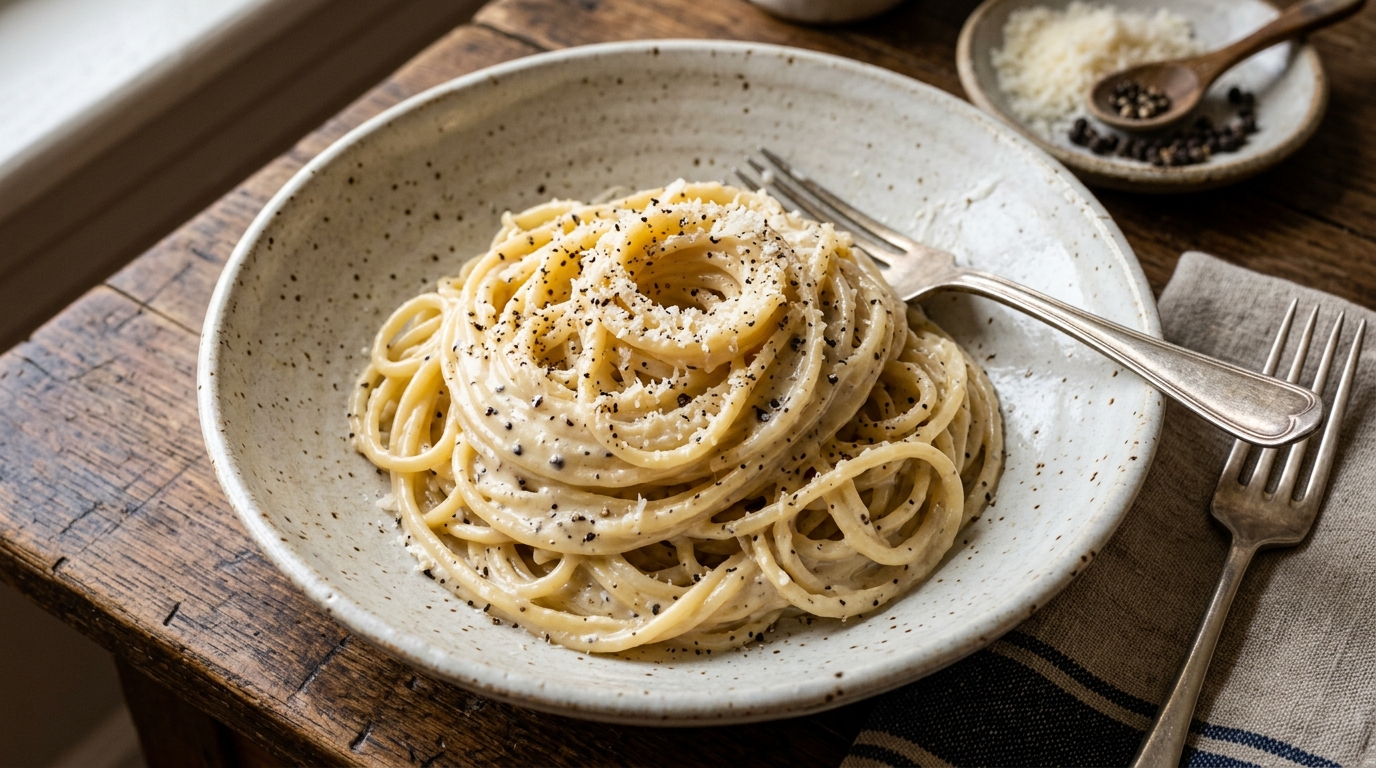 Recette des Spaghetti Cacio e Pepe : Les Secrets de l'Onctuosité ...